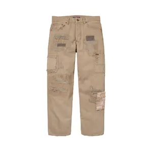 Supreme X Blackmeans Mended Loose Fit Jean - Tan