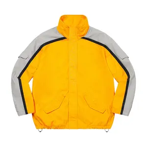 Supreme Brushed Twill Zip Jacket - Yellow