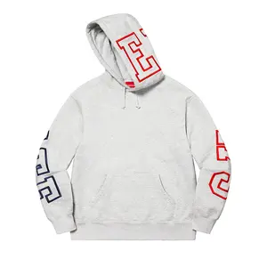 Supreme State Hooded Sweatshirt - Grey