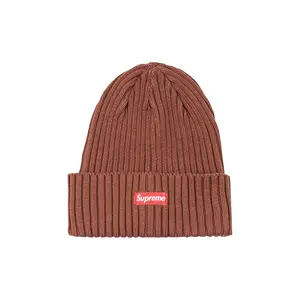 Supreme Overdyed Beanie - Brown