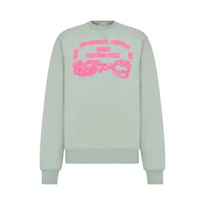 Dior X Cactus Jack Crewneck Sweatshirt - Green