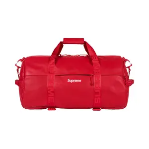 Supreme Leather Duffle Bag