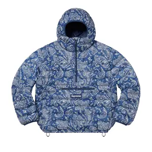 Supreme Micro Down Half Zip Hooded Pullover