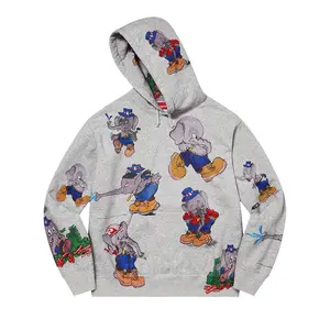 Supreme Elephant Hooded Sweatshirt - Grey