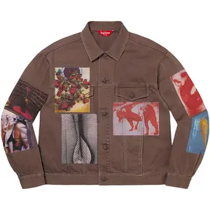 Supreme Supreme Daidō Moriyama Denim Trucker Jacket Brown