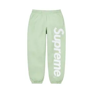 Supreme Satin Appliqué Sweatpant 'mint - Green