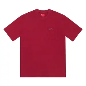 Supreme Short-sleeve Pocket Tee 'cardinal - Red