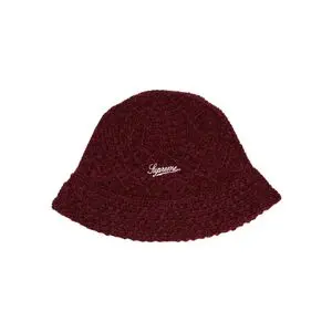 Supreme Mohair Crochet Crusher - Red