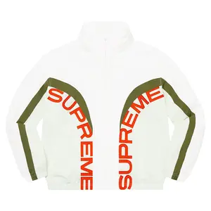 Supreme Curve Track Jacket - White