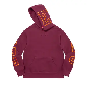 Supreme State Hooded Sweatshirt - Red