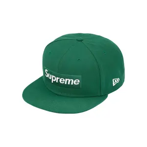 帽子 Supreme Money Box Logo NewEra Dark Green Buy Supreme Money Box Logo New Era 'Dark Green' - FW22H37 DARK
