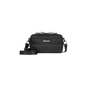 Supreme Puffer Side Bag - Black