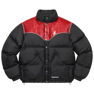 Supreme Down Puffer Jacket - Black