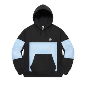 Supreme X The North Face Bandana Hooded Sweatshirt - Black