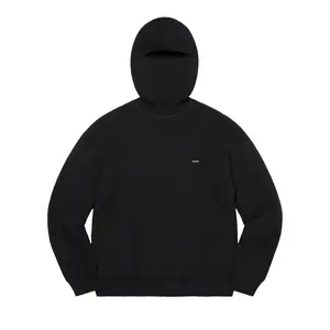 Supreme Small Box Balaclava Turtleneck Sweater - Black