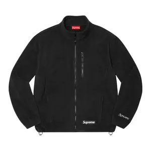 Supreme X Polartec Zip Up Jacket - Black