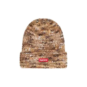 Supreme Space Dye Beanie - Tan