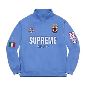 Supreme Milano Half Zip Pullover - Blue