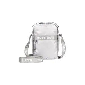 Supreme Silver Tone Bags For Men