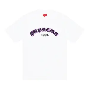 Supreme Old English Glow Short-sleeve Top - White