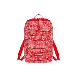 Supreme Puffer Backpack - Red
