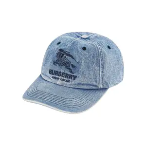 Supreme X Burberry Denim 6-panel Cap - Blue