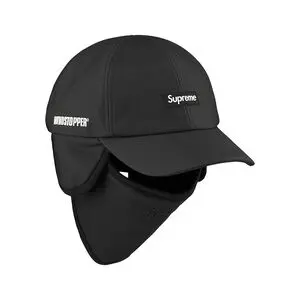 Supreme X Windstopper Facemask 6-panel Cap - Black