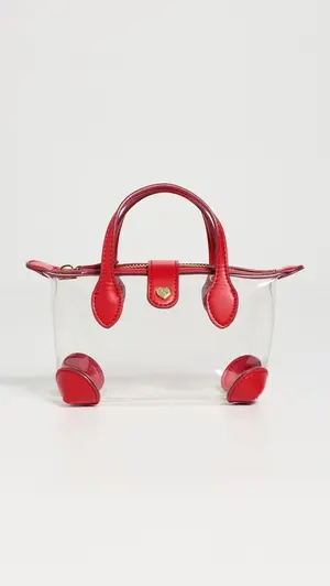 Stoney Clover Lane Pouchette Crossbody Bag - Red
