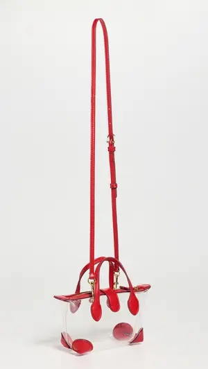Stoney Clover Lane Pouchette Crossbody Bag - Red