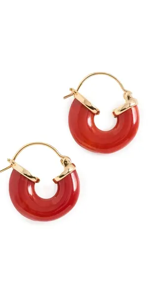 ANNI LU Anni Lu Petit Swell Hoop Earrings