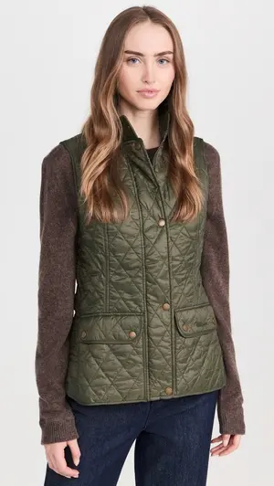 Barbour Otterburn Quilted Gilet - Olive
