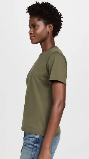 Sold Out NYC Perfect Jersey Tee - Olive