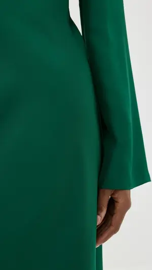 RÓHE Minimal Wide Sleeved Silk Dress