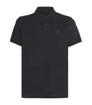 Moncler Cotton Logo Polo Shirt