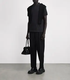 Moncler Cotton Logo Polo Shirt