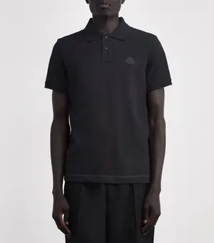 Moncler Cotton Logo Polo Shirt