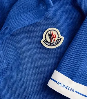 Moncler Cotton Logo Polo Shirt