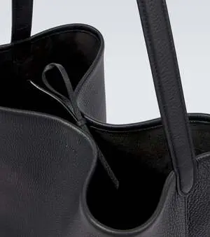 THE ROW N/s Park Large Leather Tote Bag