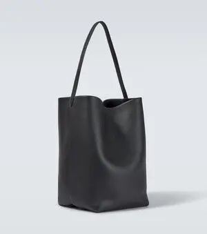 THE ROW N/s Park Large Leather Tote Bag