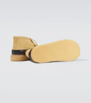Marni Leather And Suede Boots