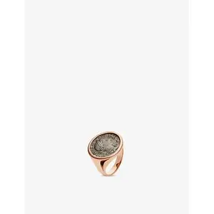 BVLGARI Monete 18ct Rose-gold And Antique-coin Ring