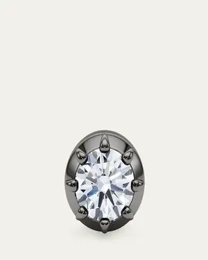 HAUTECARAT 18k Gold Diamond Stud Earrings