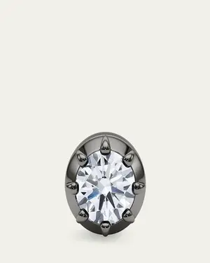 HAUTECARAT 18k Gold Diamond Stud Earrings
