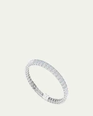 HAUTECARAT 18k Gold Lab Grown Diamond Tennis Bracelet