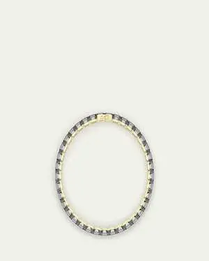 HAUTECARAT 18k Gold Lab Grown Diamond Tennis Bracelet