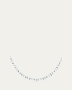 HAUTECARAT 18k Mixed Shape Lab Grown Diamond Necklace