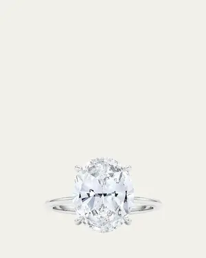 HAUTECARAT 18k Lab Grown Diamond Ring, 2.0tcw - Platinum