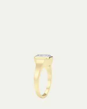 HAUTECARAT 18k 3.0tcw Lab Grown Diamond Ring - Gold