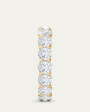 HAUTECARAT 18k Tcw Lab Grown Diamond Eternity Band - Gold