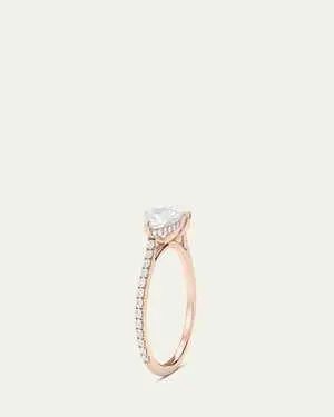 HAUTECARAT 18k Heart Lab Grown Diamond Ring